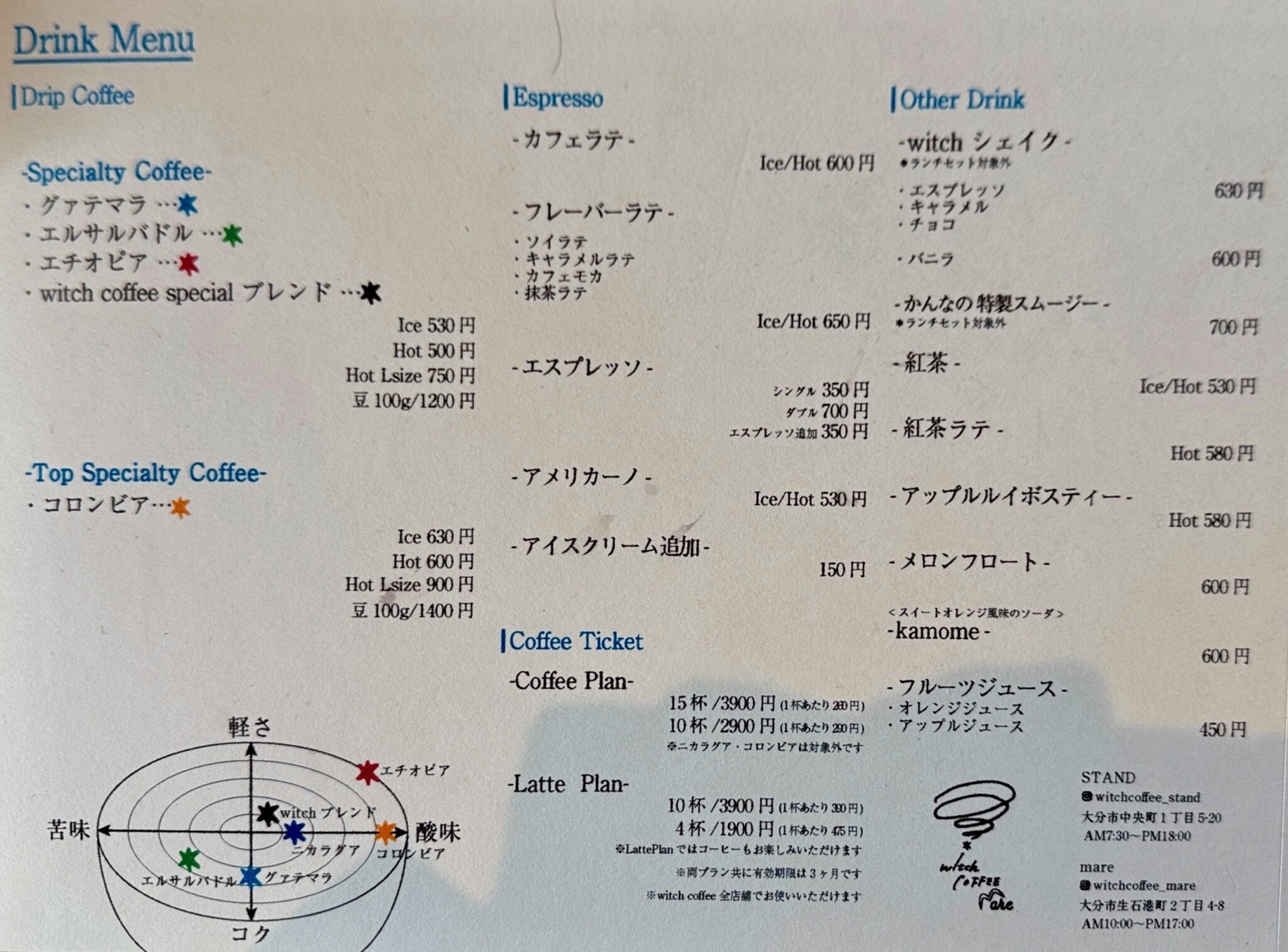 witch coffee mare（ウイッチ コーヒー マーレ）｜ 全席オーシャンビュー！スペシャルティコーヒーで癒やされる海辺のカフェ ...