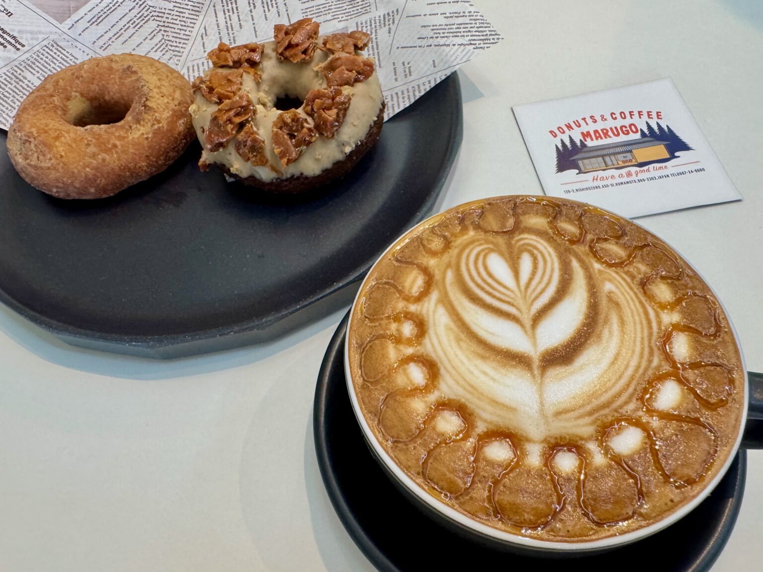 MARUGO DONUTS ｜ 心地よい空間でこだわりドーナツ〜本格コーヒーでほっと一息♪ | しばたんが行く！大分グルメ日記